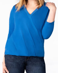 Measure & Made | Surplice Knit Wrap